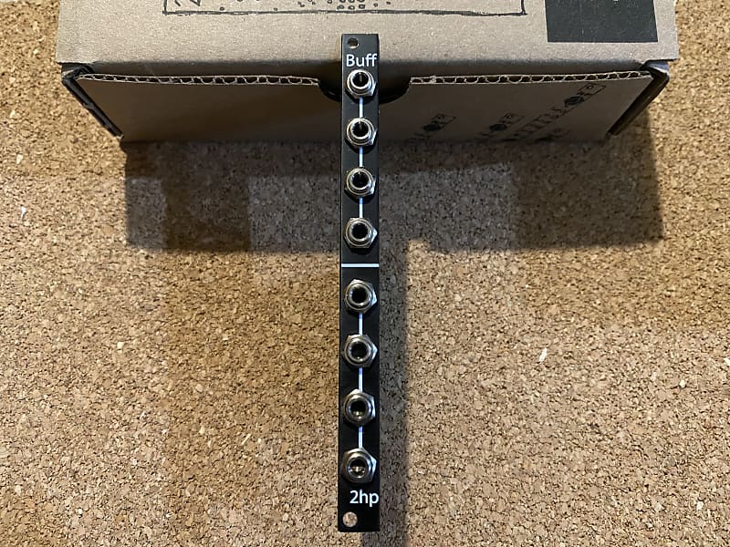 2hp Buff Black buffered multiple signal router | Reverb