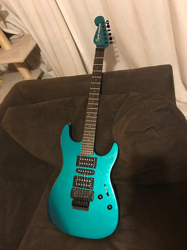 Fender Squier Stagemaster V4 2001 Metallic Green | Reverb