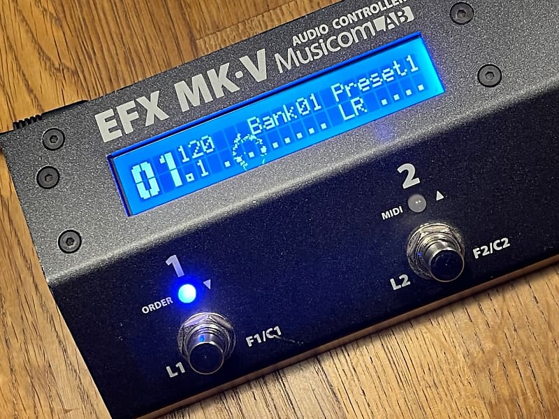 MusicomLab EFX MK-V Audio Controller | Reverb