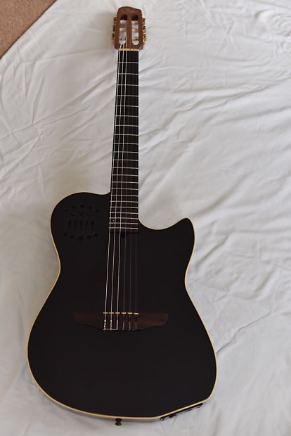 Godin Multiac Nylon SA Pre 2000 Black | Reverb UK