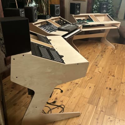 Trinity Desk Designs Hybrid 2 bay desk 2024 - Baltic Birch | Reverb