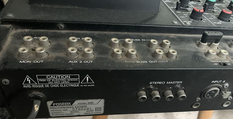 Fostex 450 1987 Black | Reverb