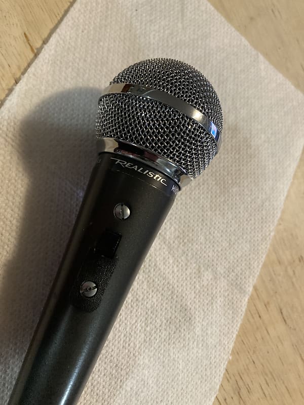 Shure U.S.A. made Realistic Dual Impedance Microphone | Reverb