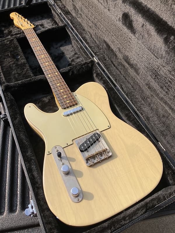 Left Handed Telecaster Buzzcaster 59' Transparent Blonde | Reverb