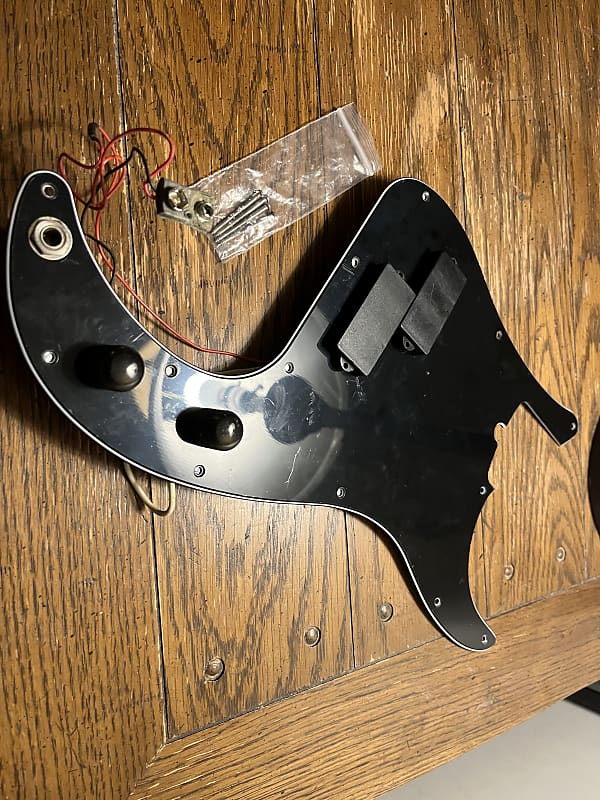 EMG P Bass Active Loaded Pickguard - No Soldering Required | Reverb