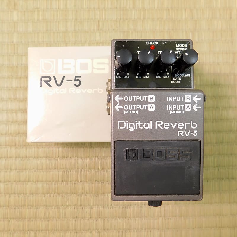 Boss RV-5 Digital Reverb w/ Original Box | Reverb