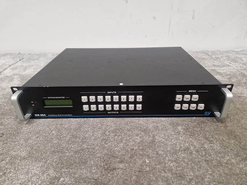 SY MM-88A Modular Matrix Switcher - Professional Audio | Reverb