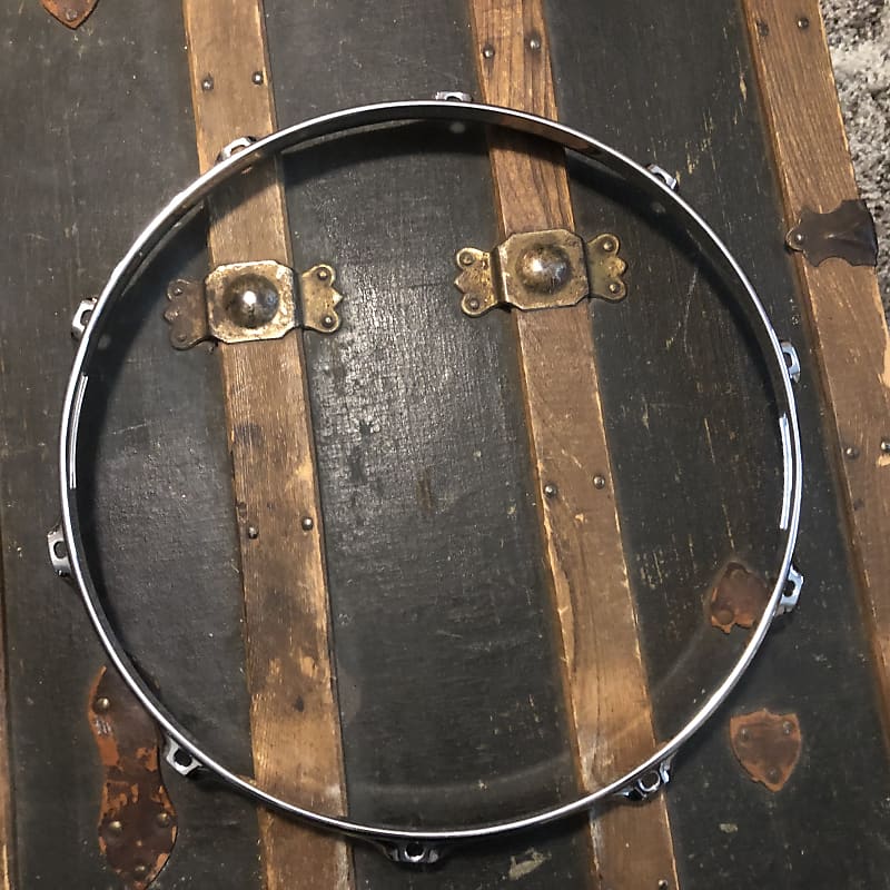 DW 14" 10-Lug Snare Side Chrome True Hoop chrome free | Reverb