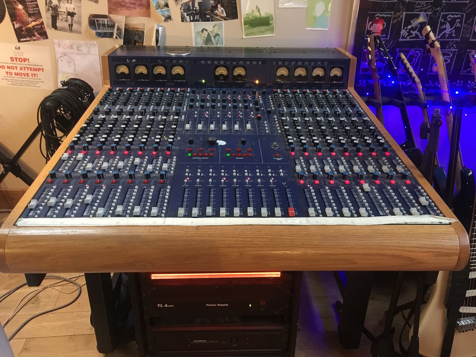 TL Audio VTC 16-Channel 8-Bus Inline Tube Console | Reverb