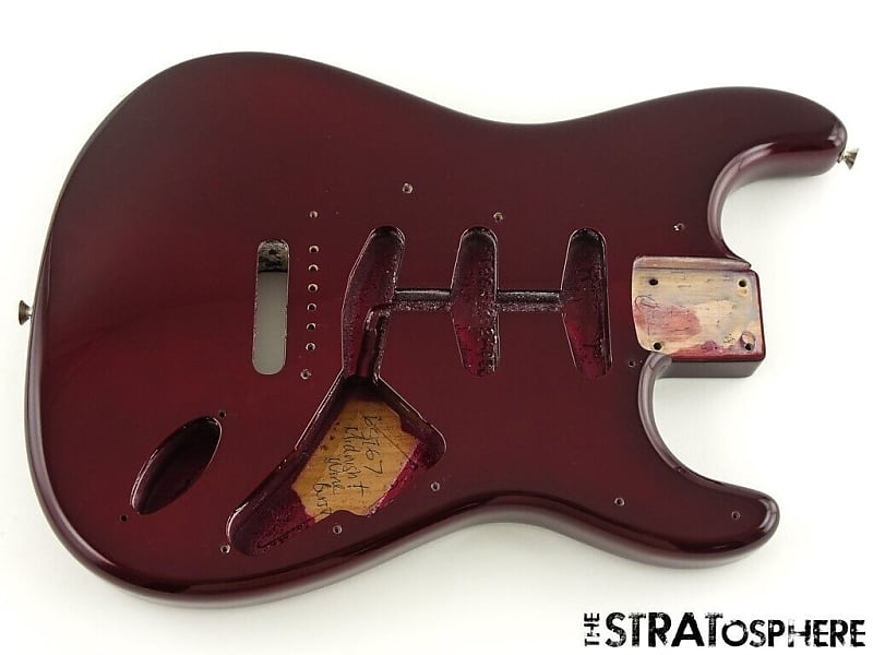 USA Fender Custom Shop Robin Trower Stratocaster NOS BODY | Reverb