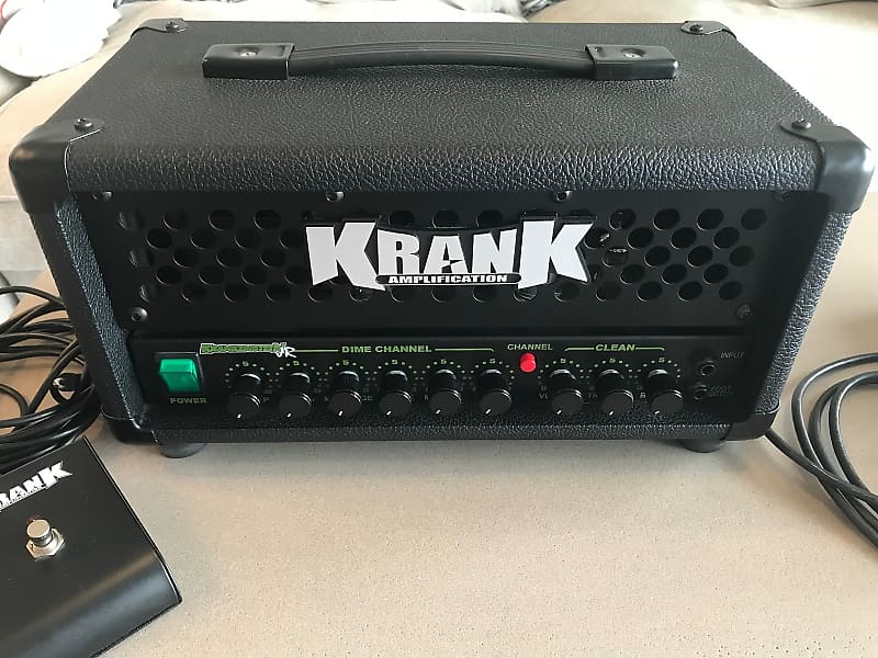 Krank KRANKENSTEIN JR 20 WATT HEAD - black | Reverb