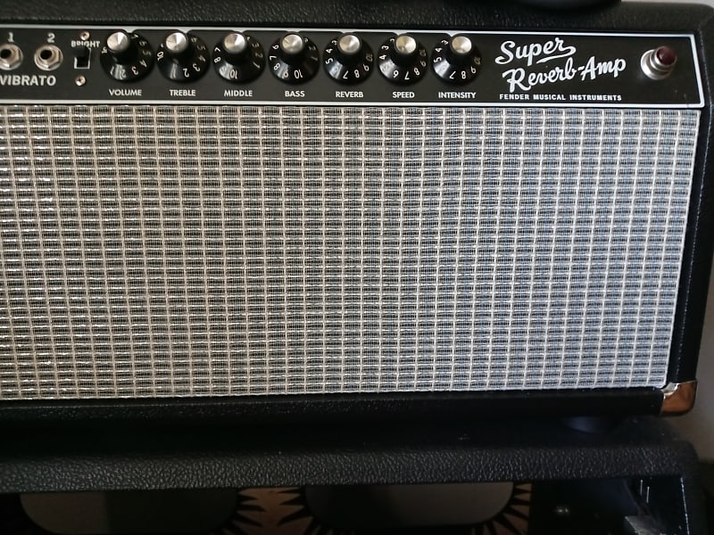 Fender 65 Super Reverb Reissue 2005-2015 Black | Reverb