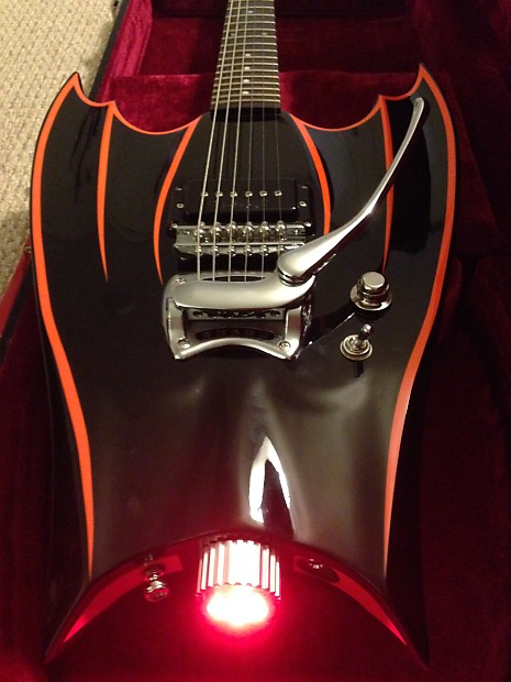 Hallmark Wing Bat limited Batman Batmobile Guitar | Reverb
