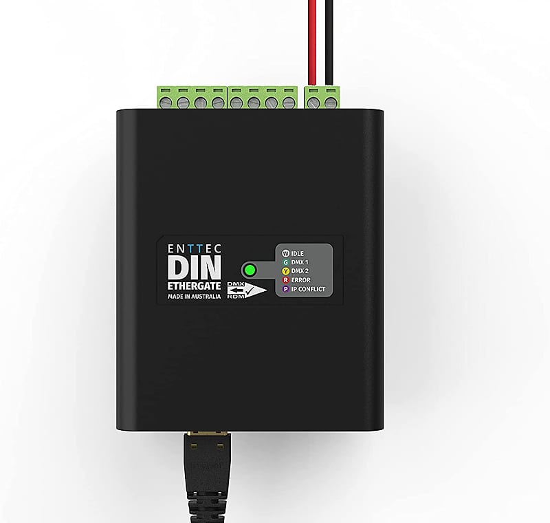Mint Enttec 71030 DIN Ethergate POE 71030 2 Universe Ethernet | Reverb