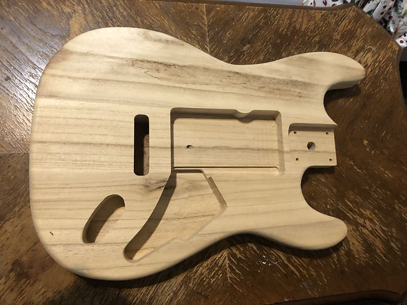 Strat style guitar body Stratocaster | Reverb