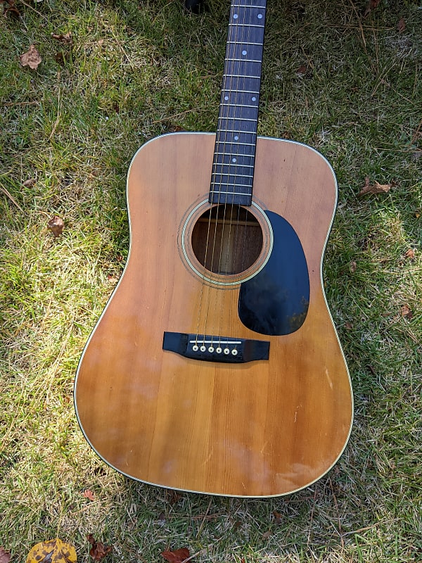 Martin Sigma Vintage Acoustic Guitar DM-5 1970s Japan MIJ | Reverb