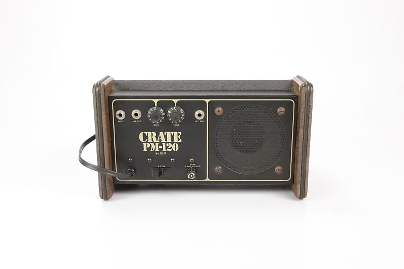 Crate PM-120 Personal Monitor Wood Exterior Mic Stand Fitting | Reverb