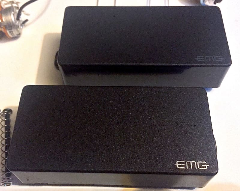 EMG 81-7H & 60-7H (7string neck & bridge). Make an offer! | Reverb