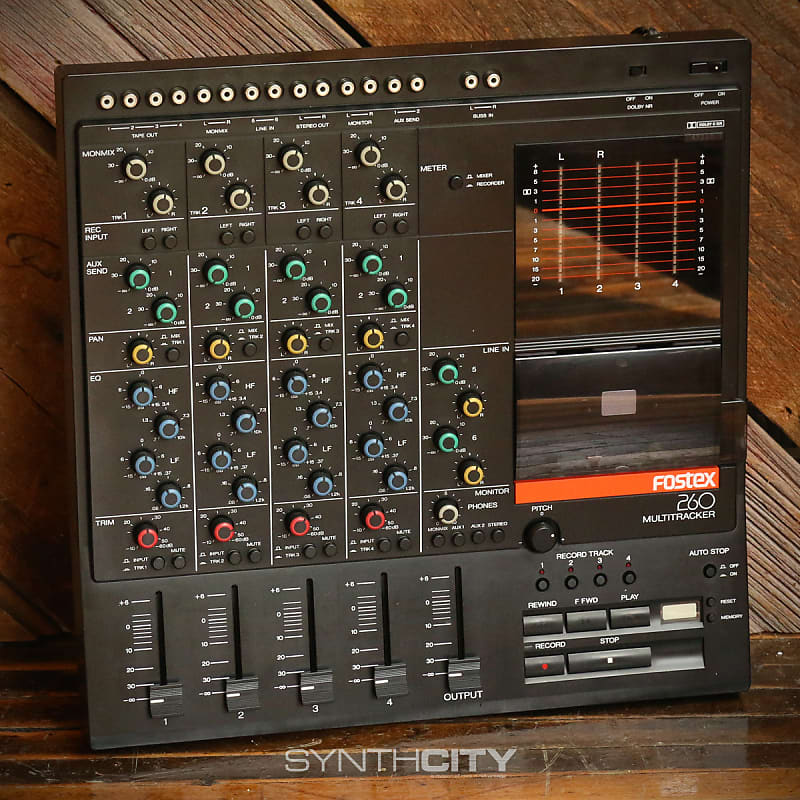Fostex 260 4-Track Multitracker Analog Cassette Recorder | Reverb