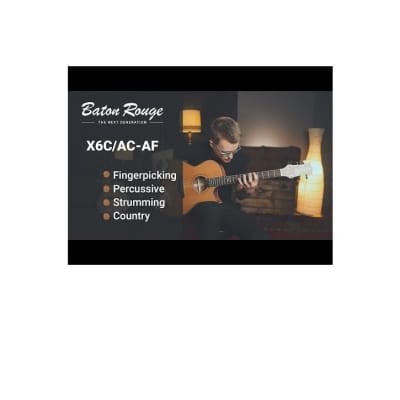 Baton Rouge X6C/AC-AF Auditorium Florentine Cutaway Guitar | Reverb