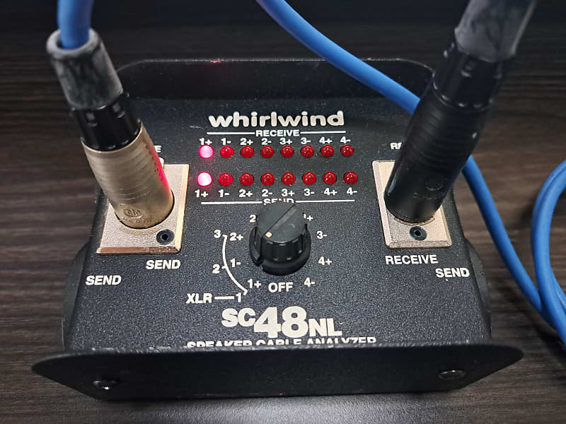Whirlwind SC 48 NL Speaker Cable Analyzer | Reverb