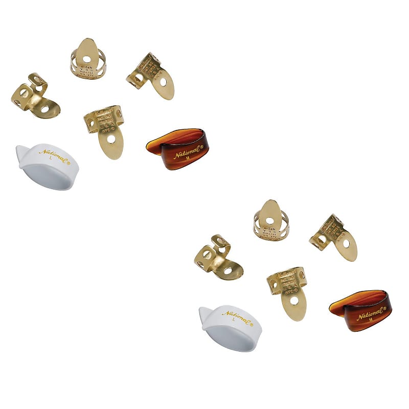 National Pick Variety Pack - Finger and Thumb Picks 12 Pack | Reverb