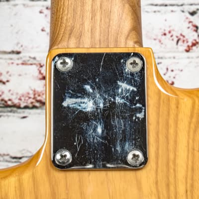 Warmoth HH Baritone S Style Electric Guitar, Natural - x8547 | Reverb