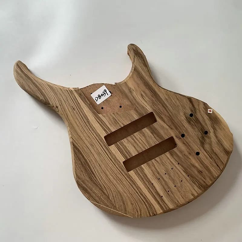 Wenge Wood Top Bass Guitar Solid Body DIY Project | Reverb