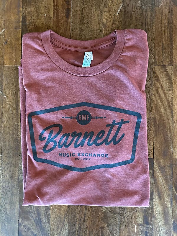 BME Logo Shirt - L - Heather Clay | Reverb