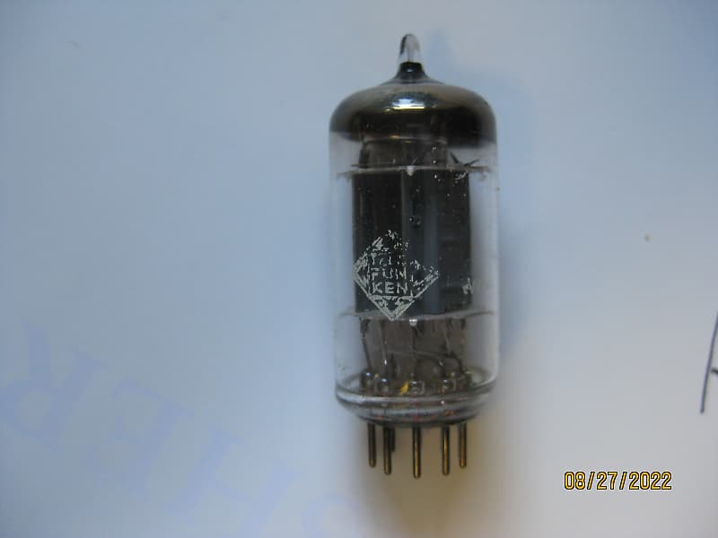 Telefunken 12AX7/ECC83 long ribbed plates | Reverb