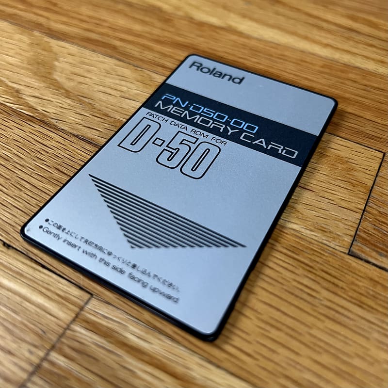 Roland PN-D50-00 Memory Card for D-50 | Reverb