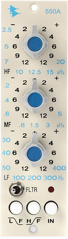 API 550A Special Edition 500 Series 3-band Equalizer | Reverb