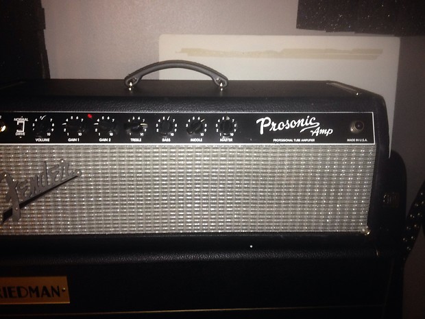Fender Prosonic Zinky custom Shop Black | Reverb