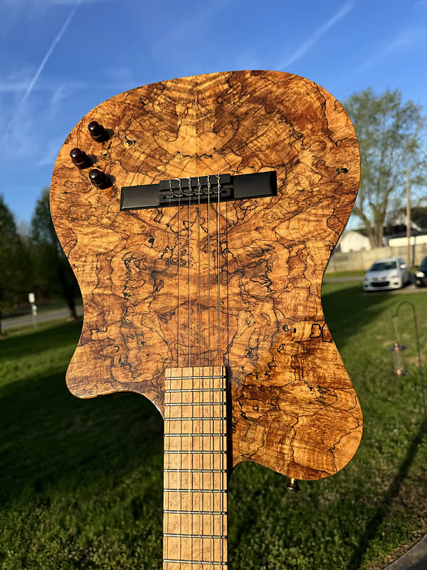 Kiesel Carvin NS-1 Nylon - Spalted Maple | Reverb