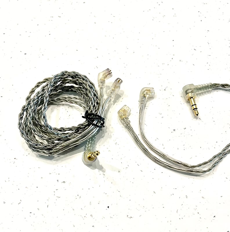 In Ear Cables- Ultimate Ears SL 2 pin- Clear (2 cables) | Reverb