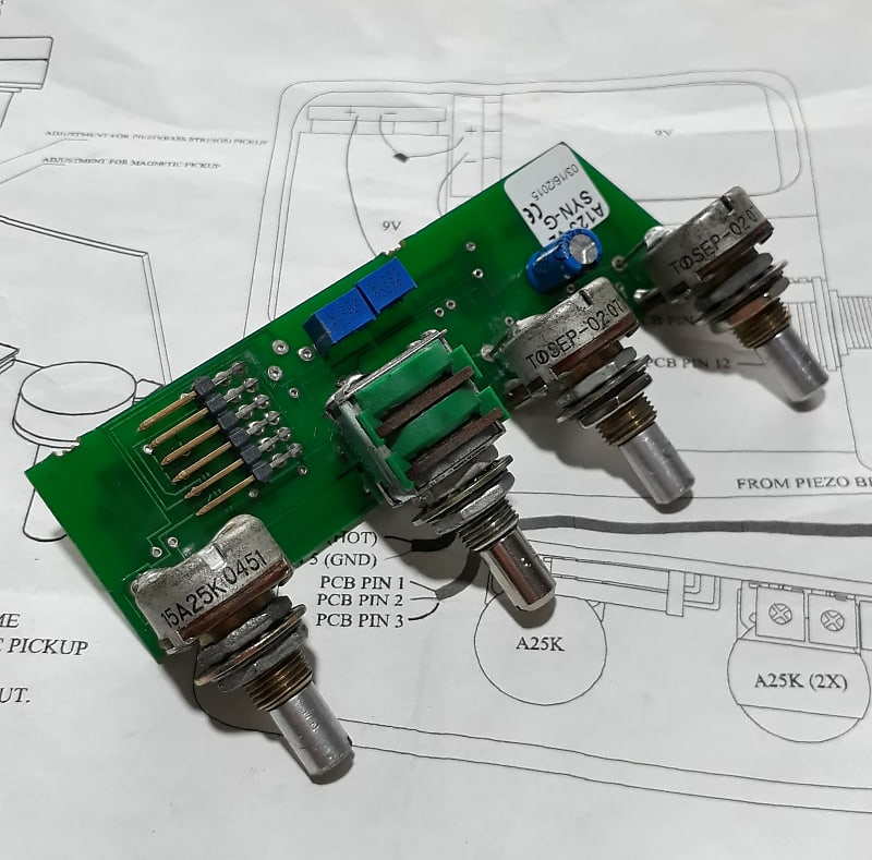 EMG-Steinberger SEL-101 | Synapse Transcale Preamp | Reverb Australia