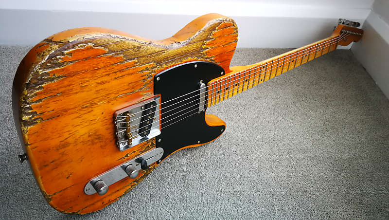 Vtt Relics Tele 50's - Butterscotch Blackguard | Reverb UK