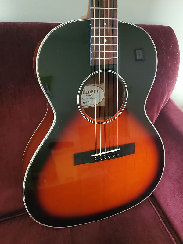 Johnson Js-530 L Style 000/parlor acoustic guitar | Reverb
