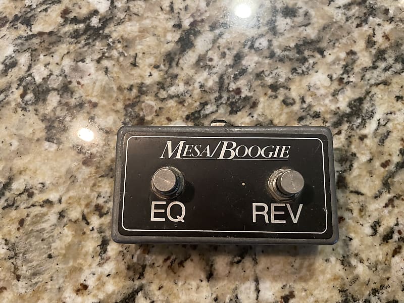 Mesa Boogie EQ/Rev Footswitch 1970s | Reverb