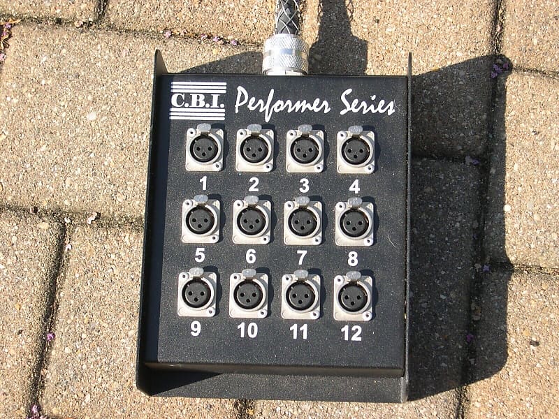 CBI Cables 12 Channel CBI Snake Cable & Box Performer Series | Reverb