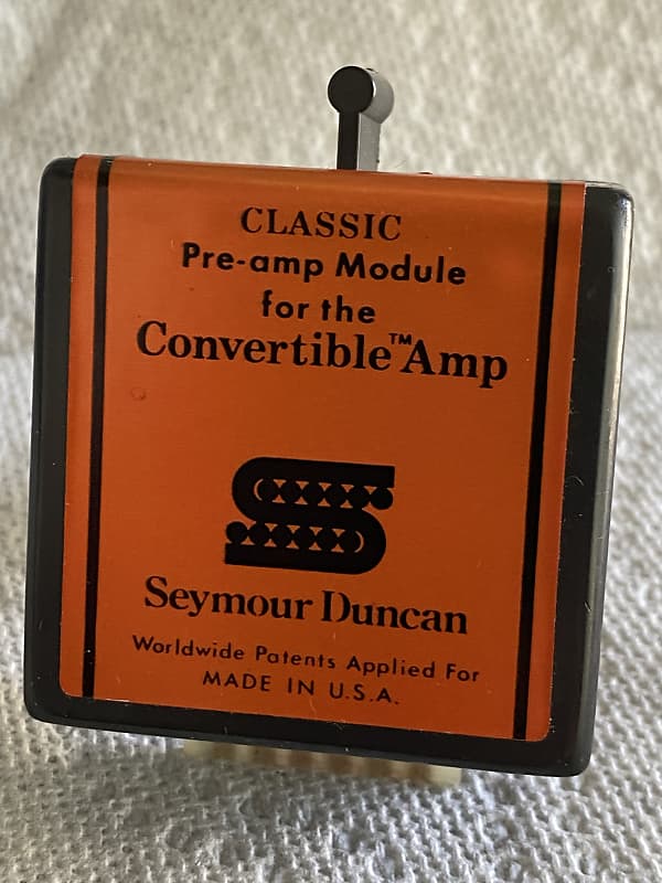 Seymour Duncan 'Classic' Tube Preamp Module for Convertible | Reverb