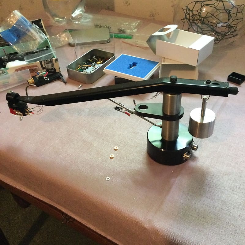 47 Labs RS-A1 tonearm 2000s Black | Reverb