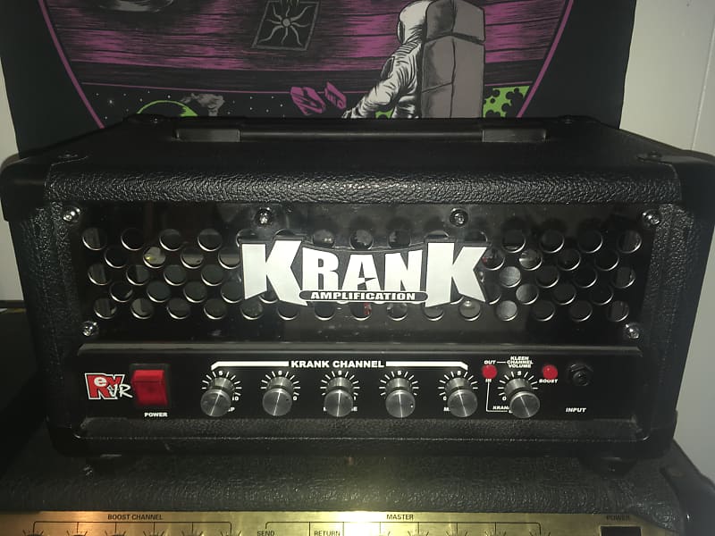 Krank Rev jr 20w Made In USA all TUBE hi gain guitar amp head | Reverb