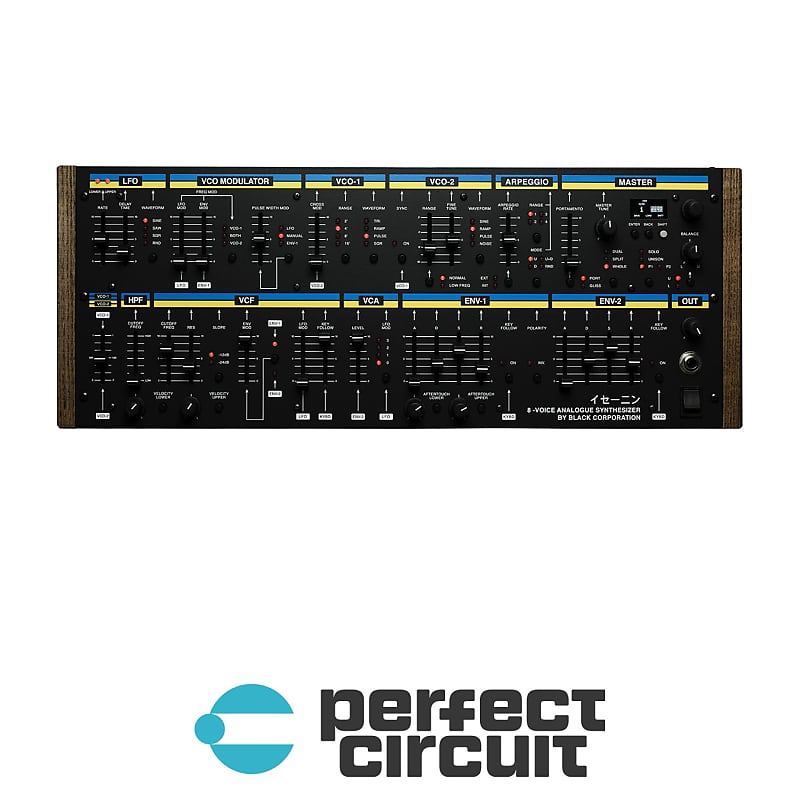 Black Corporation ISE-NIN Polyphonic Analog Synthesizer | Reverb