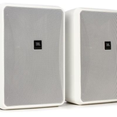 JBL Control 28-1 8 inch Indoor/Outdoor Speakers - White | Reverb