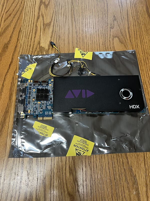 Avid Pro tools HDX Card Recording Processor - Black Purple | Reverb