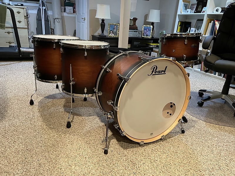 Pearl Decade Maple 4pc 2020 Satin brown burst | Reverb