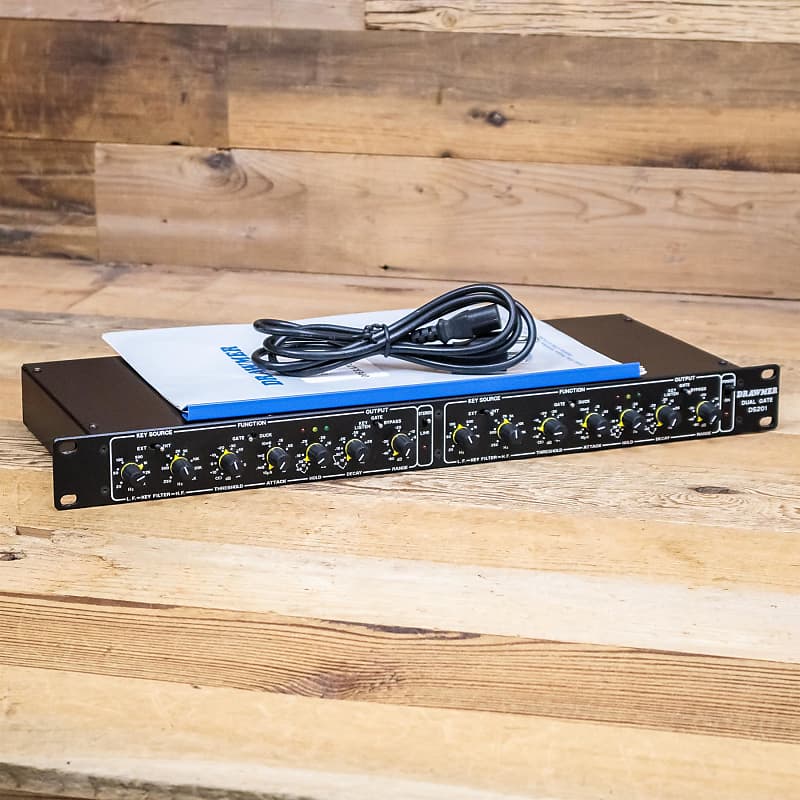 Drawmer DS-201 XLR 2-Channel Balanced Noise Gate | Reverb