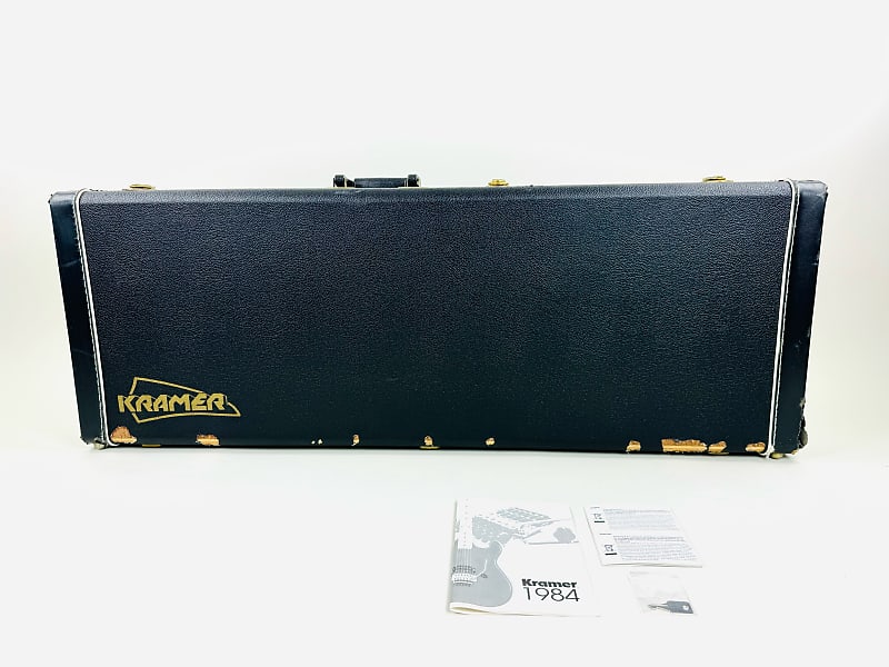 Kramer TKL Case for Kramer 1984, Music Yo - Black | Reverb