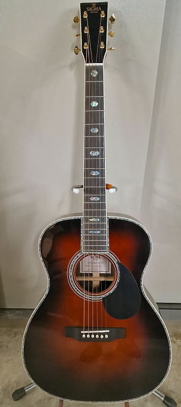 MONSTER Sigma SOMR-45 Sunburst Custom Acoustic Guitar - All | Reverb